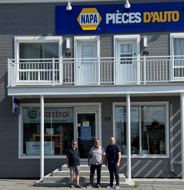 JP Racette - NAPA pièces d’auto modernise sa place d’affaire dans la municipalité de Saint ...